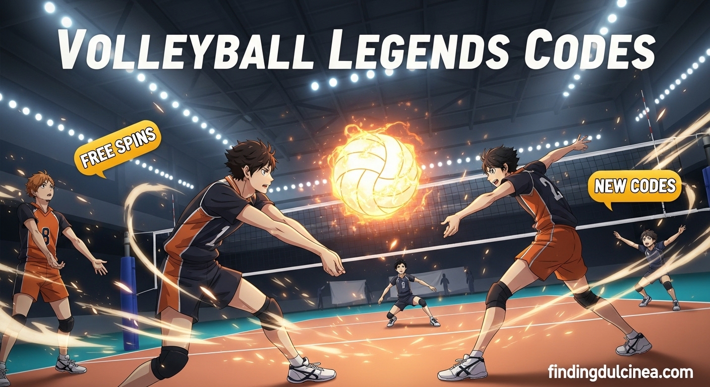 New Volleyball Legends Codes (October 2025) Update 39 Spins