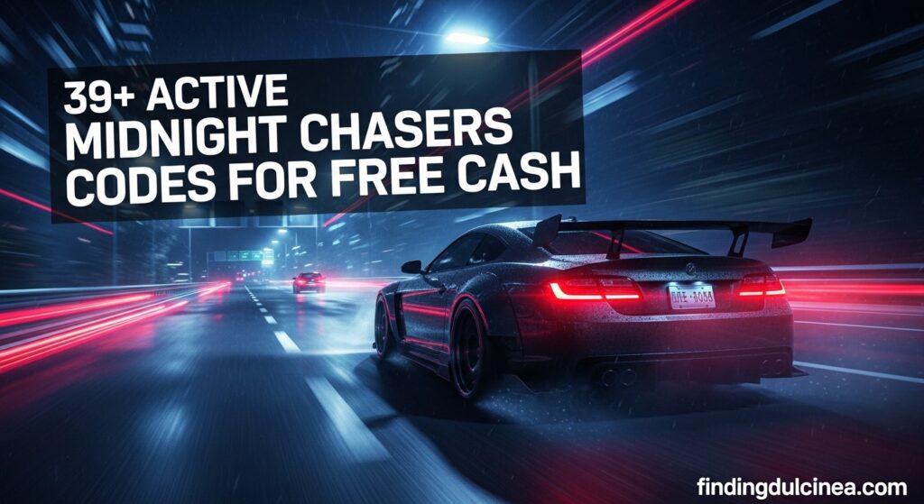 41+Active Midnight Chasers Codes for Free Cash (May 2026)