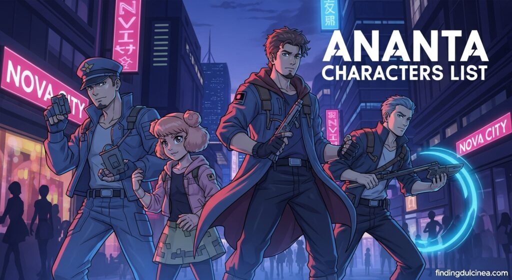 Ananta Characters List October 2025: Captain, Taffy & More