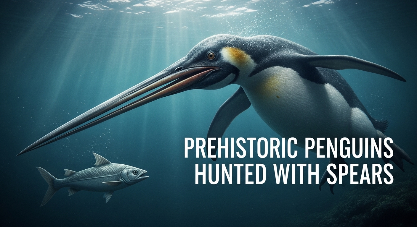 Ancient 6-Foot Penguins Had Spear Beaks - New Zealand Discovery