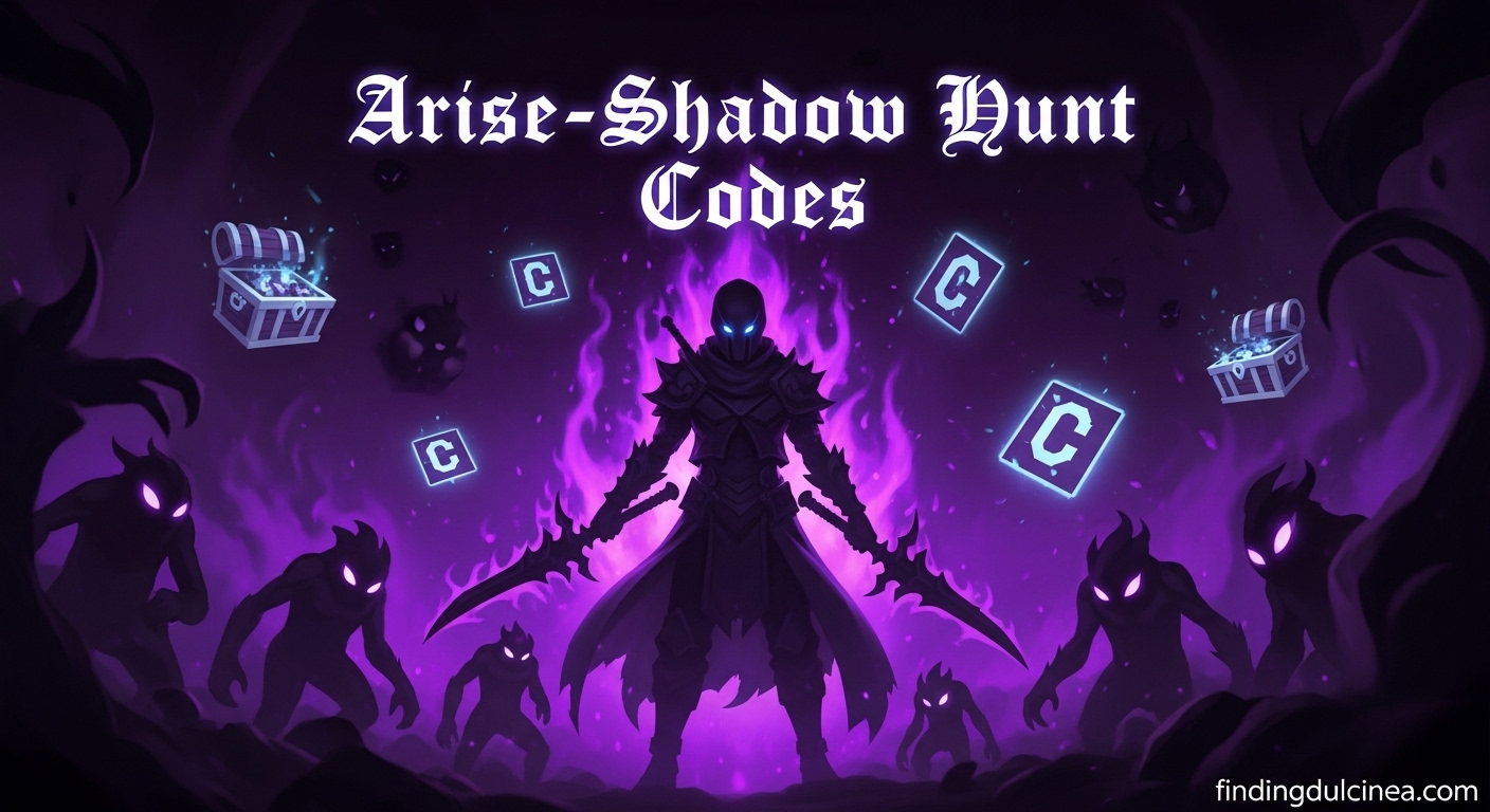 25+ Active Arise-Shadow Hunt Codes for Freebies (December 2025)