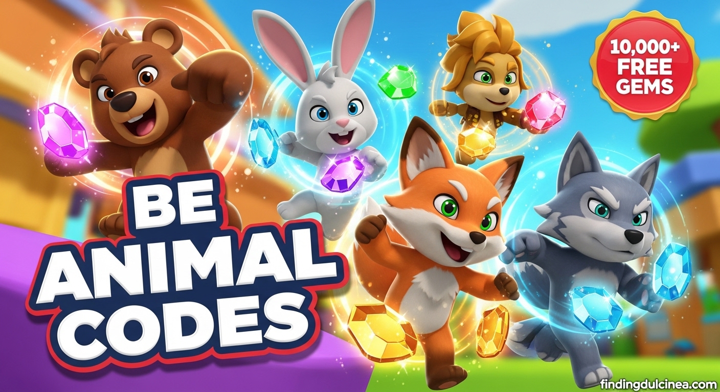 All Working Be Animal Codes (December 2025) 10K+ Gems & Rewards