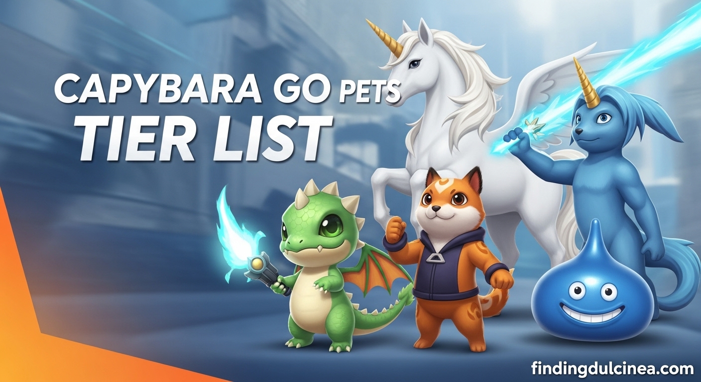 Capybara GO Pets Tier List for December 2025 | S-Tier Ranked