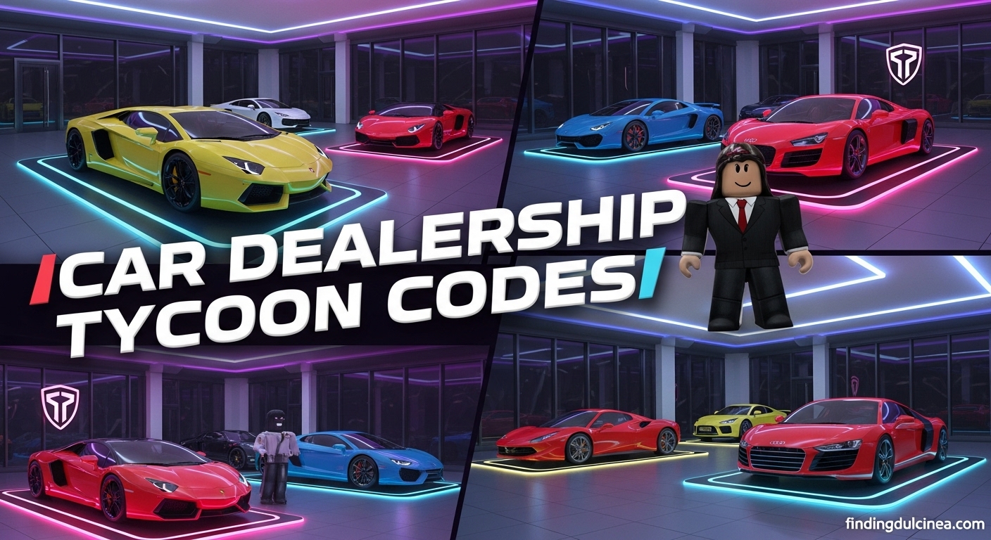 60+ Active Car Dealership Tycoon Codes (December 2025)