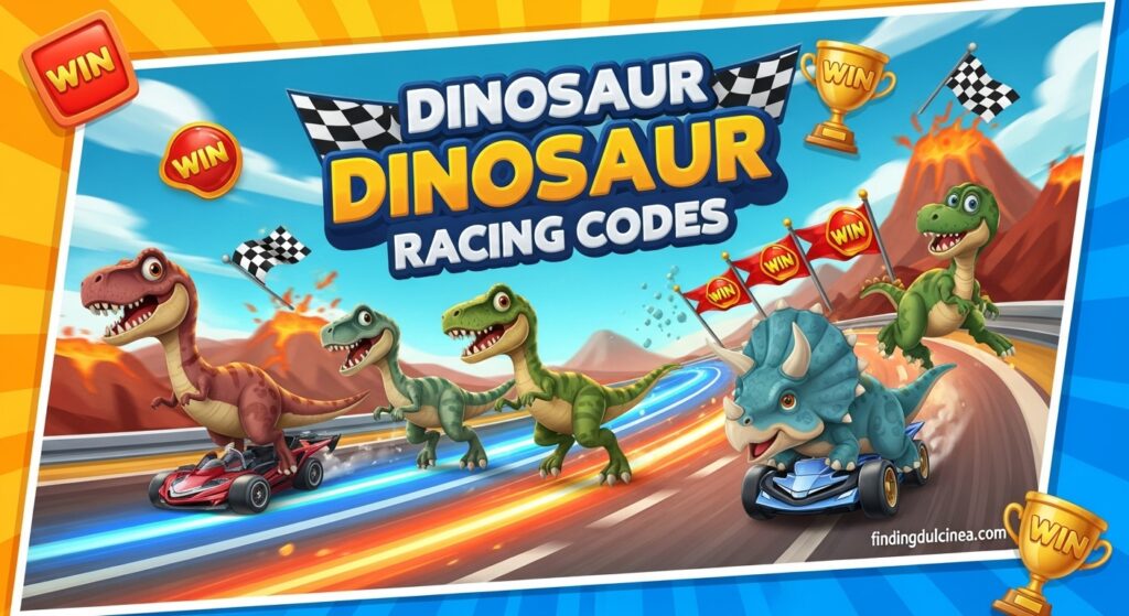 Dinosaur Racing Codes (November 2025) ALL Ancient & Power Codes