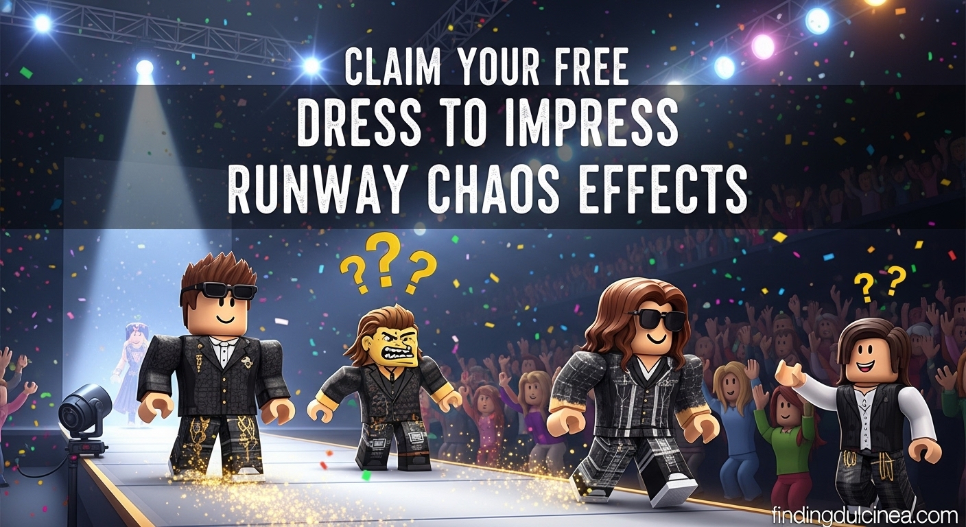 Dress To Impress Runway Chaos Event September 2025 Leak & Rewards