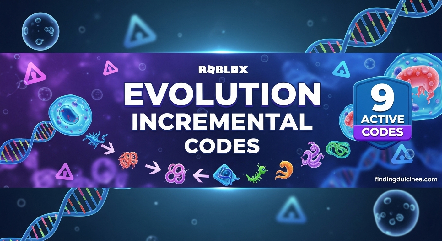 Evolution Incremental Codes (December 2025) Active Codes