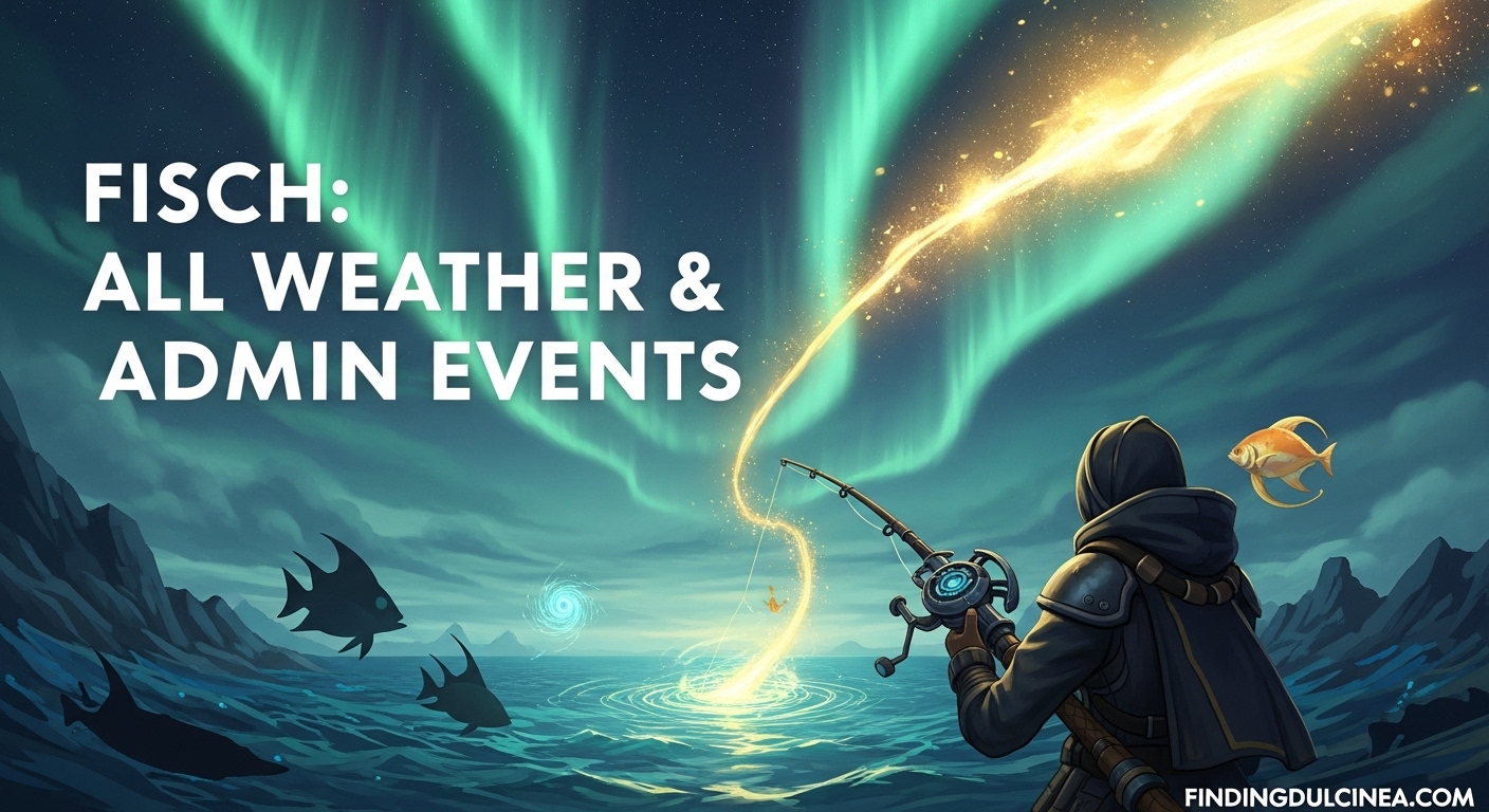 Fisch Weather & Admin Events: All 46+ Bonuses (December 2025)