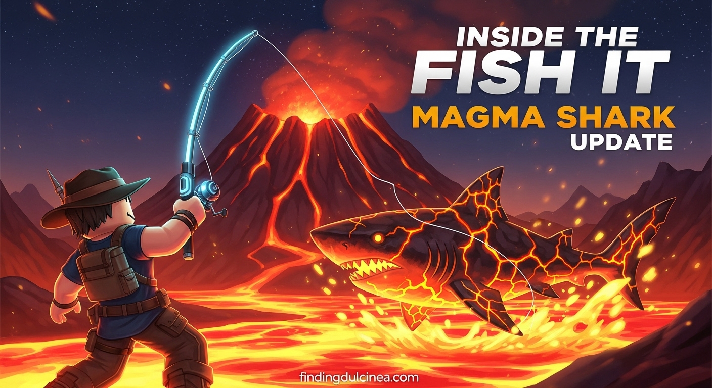 All Info on the Fish It Magma Shark Update (November 2025)