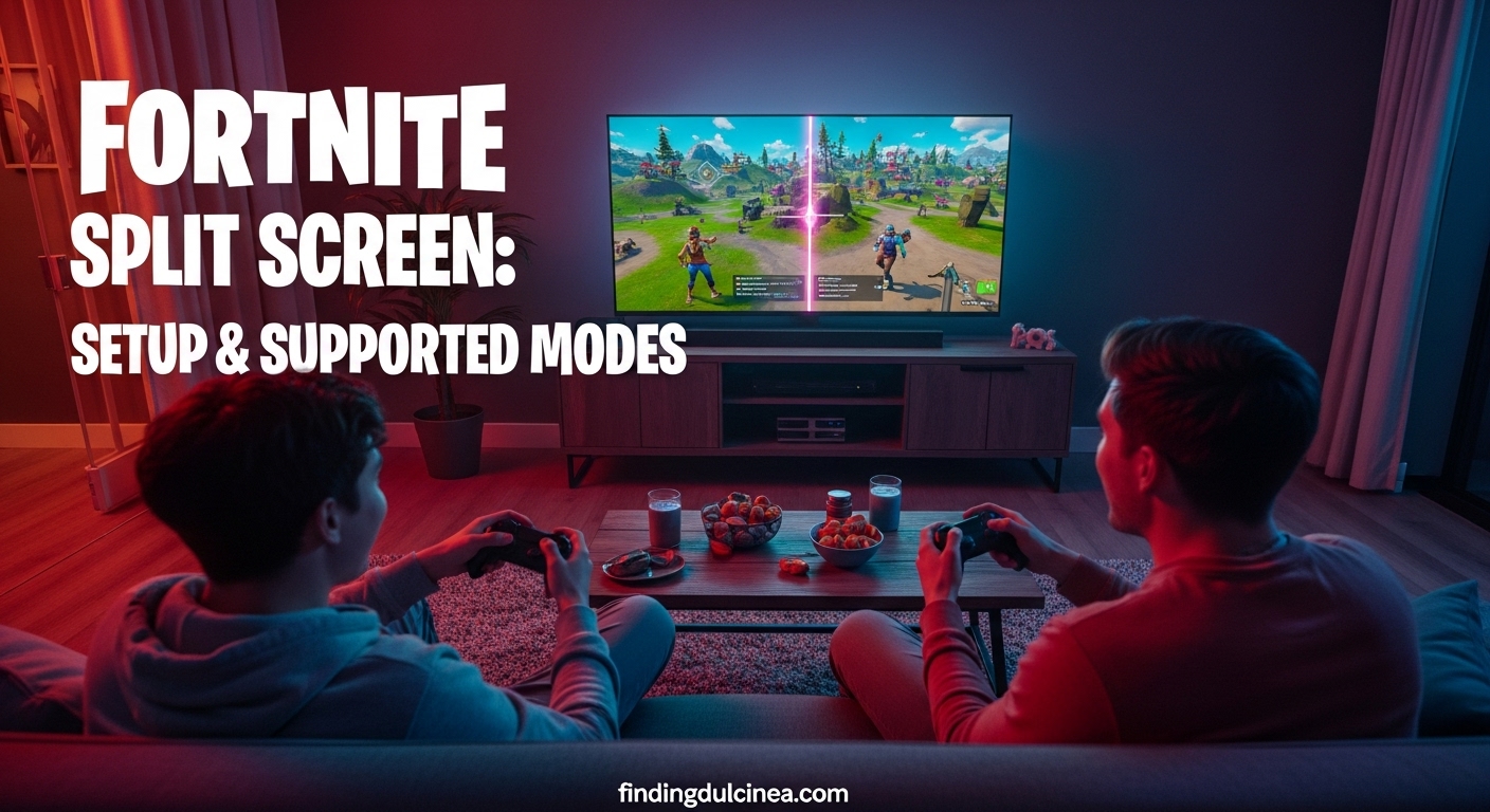 How to Play Fortnite Split Screen on PS & Xbox (October 2025)