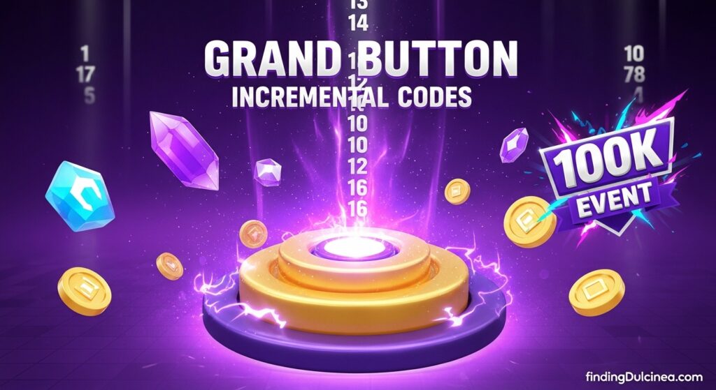 Grand Button Incremental Codes [100K Visit] (November 2025)