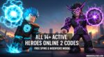 14+ Active Heroes Online 2 Codes For November 2025 | Free Spins