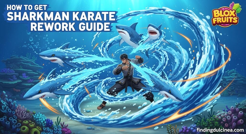 How to Get Sharkman Karate Rework Blox Fruits? October 2025 Guide