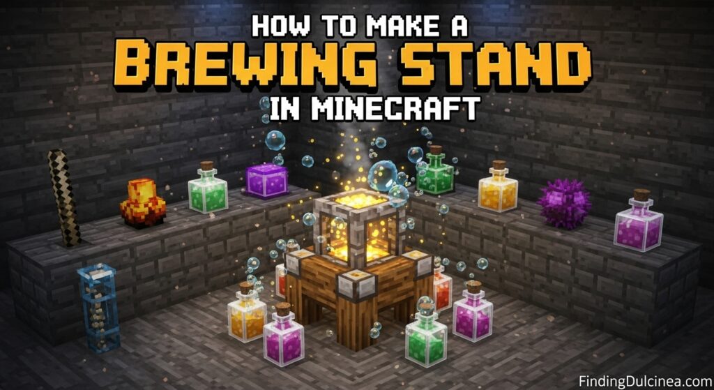How to Make a Brewing Stand in Minecraft? October 2025 Guide