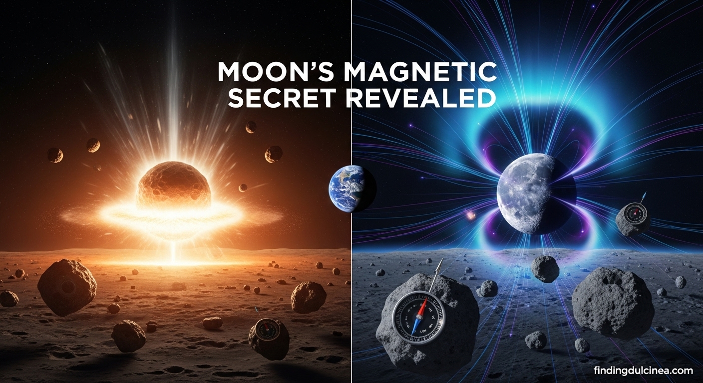 Moon's Magnetic Secret Finally Exposed After 50 Years