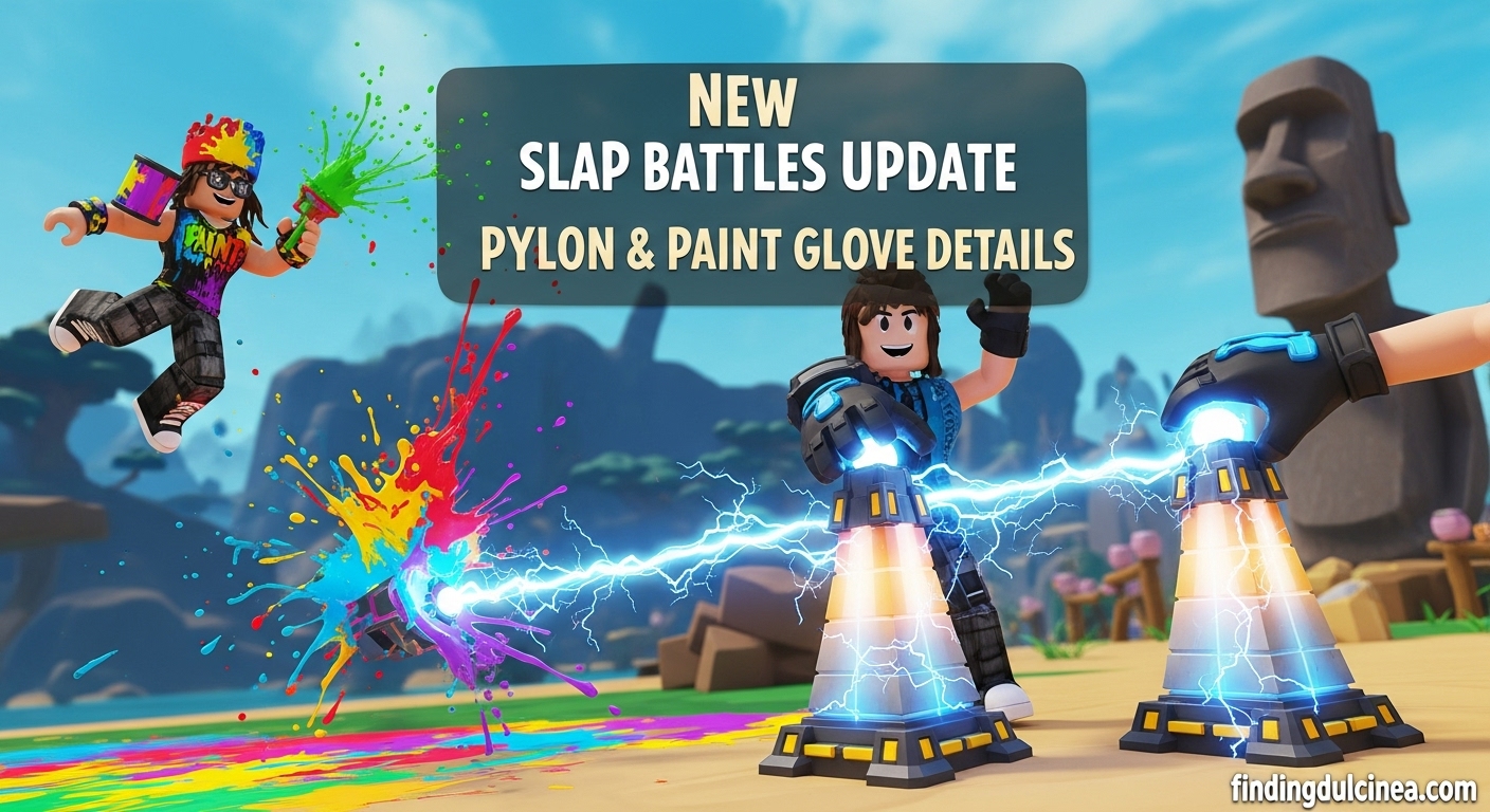 New Slap Battles Update October 2025: Pylon, Paint & Codes