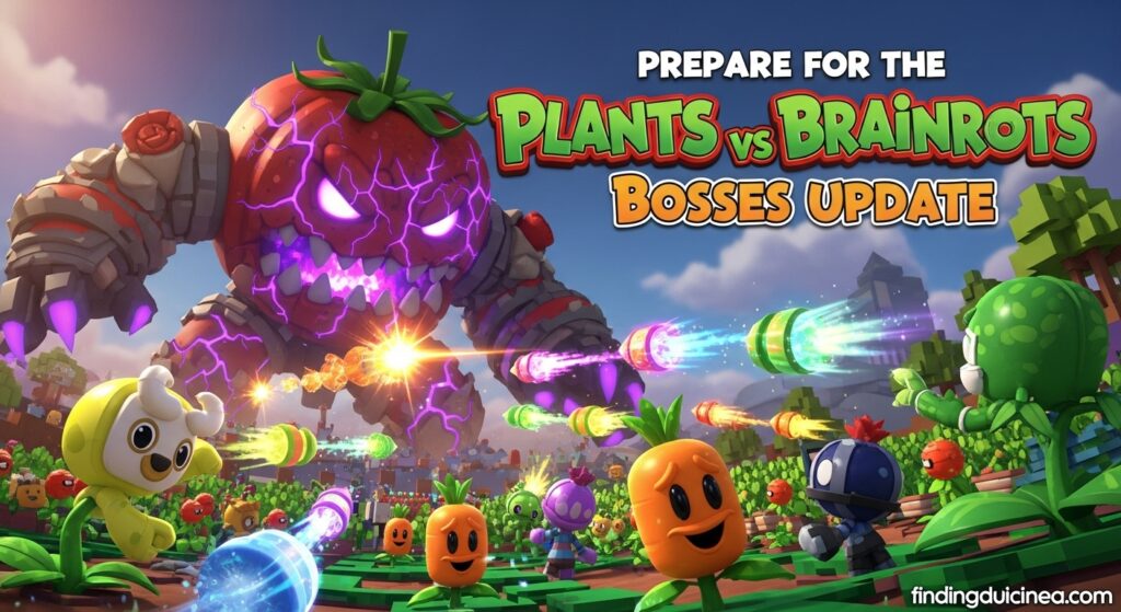 Plants vs Brainrots Bosses Update & New Brainrots October 2025