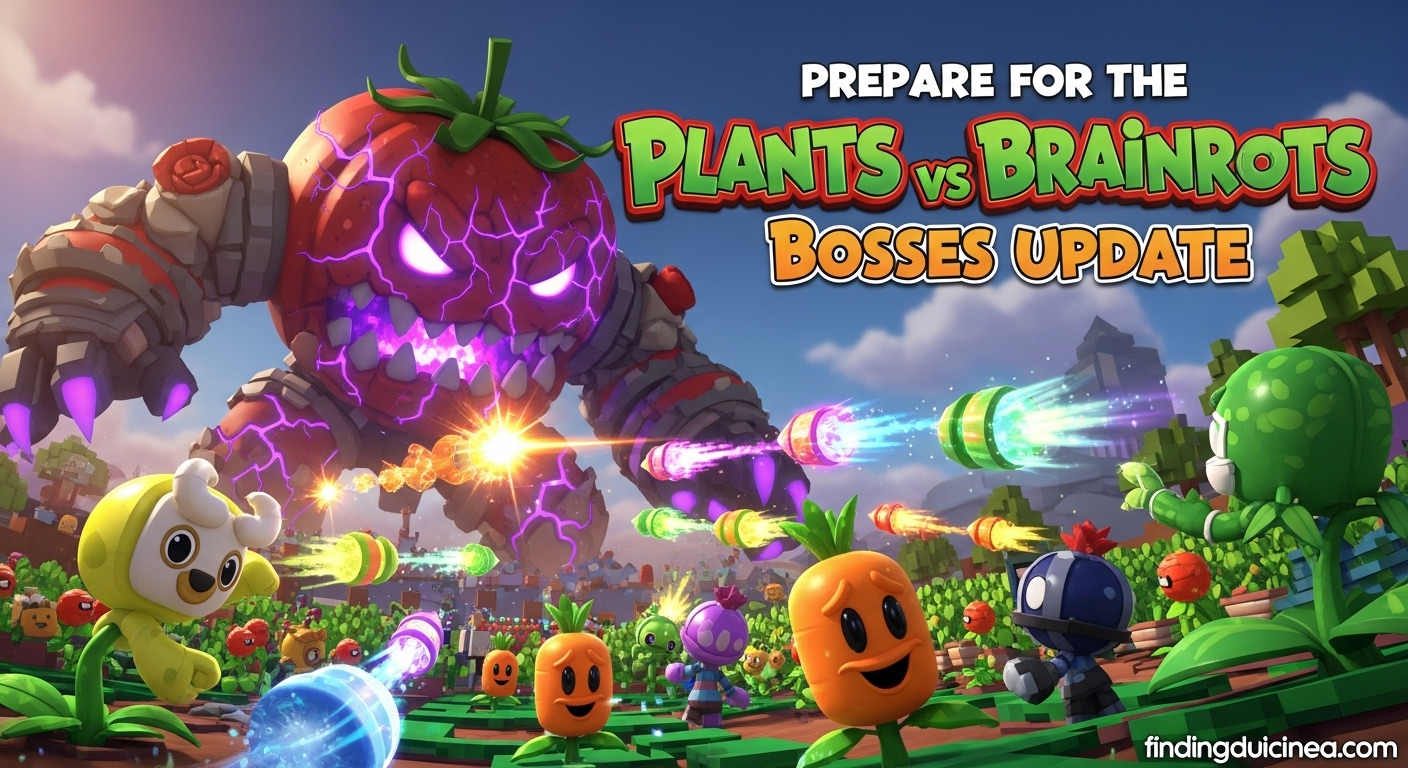 Plants vs Brainrots Bosses Update & New Brainrots October 2025