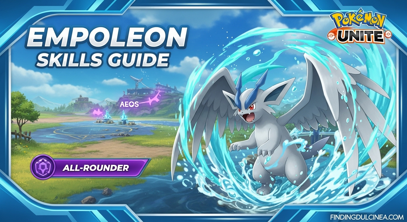 Pokemon Unite Empoleon Guide (December 2025) All Moves & Best Build