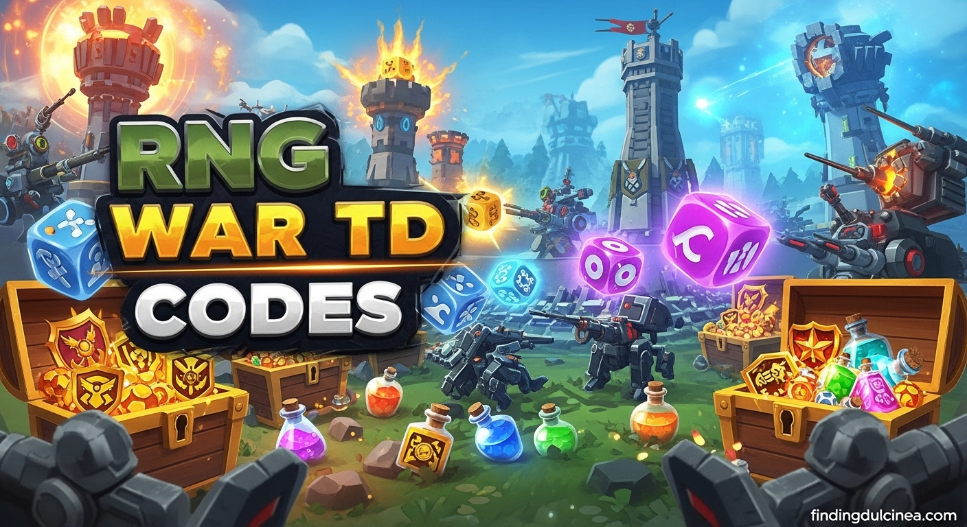 RNG War TD Codes (December 2025) 15 Emblems + Potions FREE