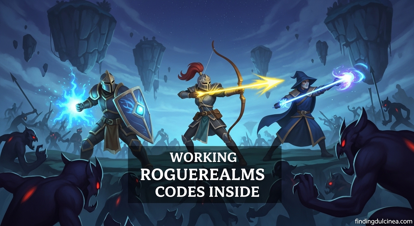1 Verified RogueRealms Codes List (October 2025) Get Rewards