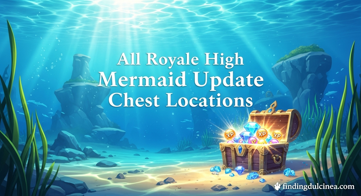 All 3 Royale High Mermaid Update Chest Locations (December 2025)