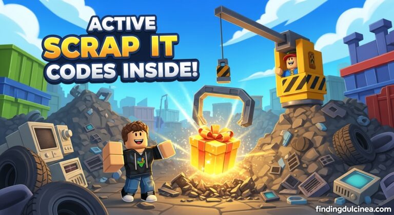 4 New Scrap It Codes for Free Cash & Giftboxes (October 2025)