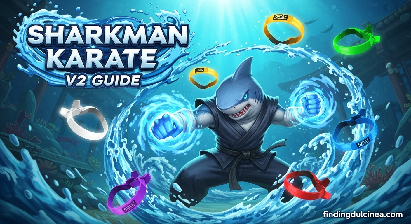 Sharkman Karate V2 Blox Fruits | Complete Upgrade Guide 2025