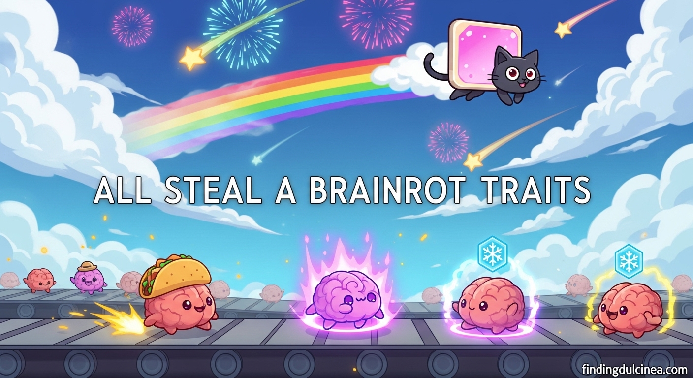 All 22+ Steal a Brainrot Traits List for December 2025
