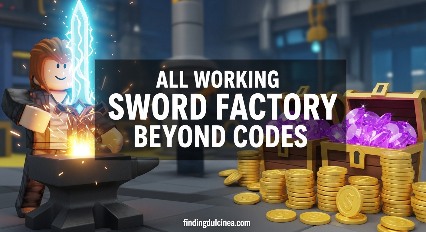 Get 70K+ Gems 17+ Sword Factory Beyond Codes (December 2025)