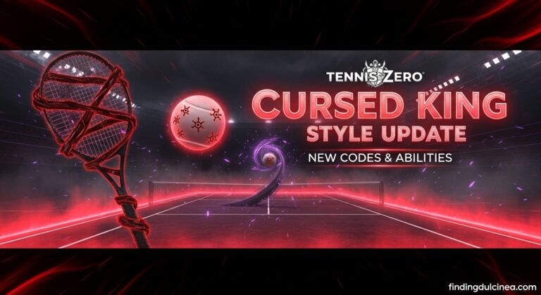 Tennis Zero Cursed King Style Guide (November 2025) Codes, Abilities & Tips