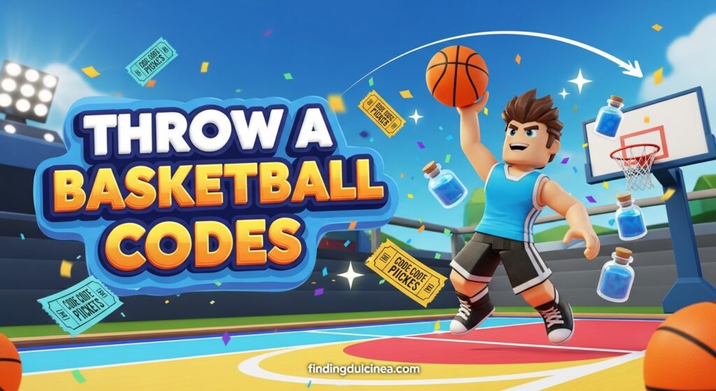 Throw a Basketball Codes (November 2025) All Working Rewards
