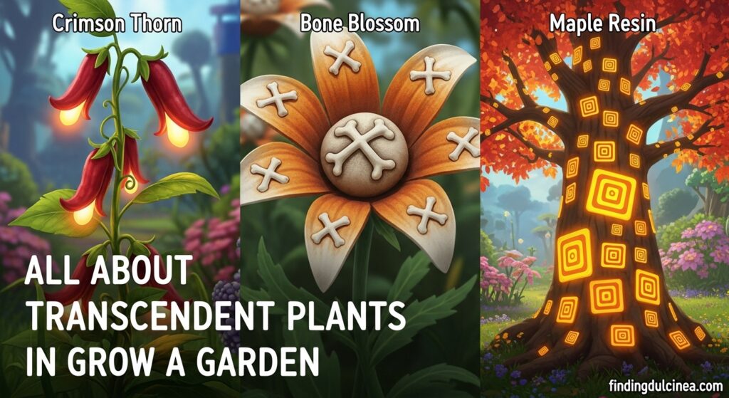 All Transcendent Plants Grow a Garden List (October 2025)