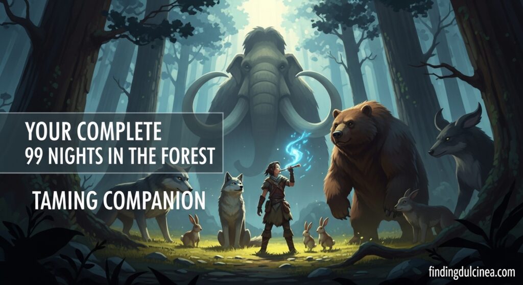 99 Nights in the Forest Taming: Tame Every Animal March 2026