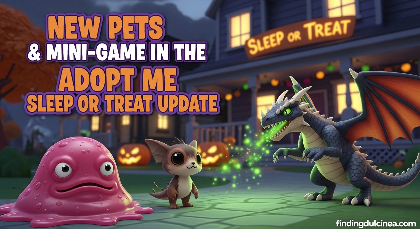 Adopt Me Sleep or Treat Update: New Pets & Mini-Game