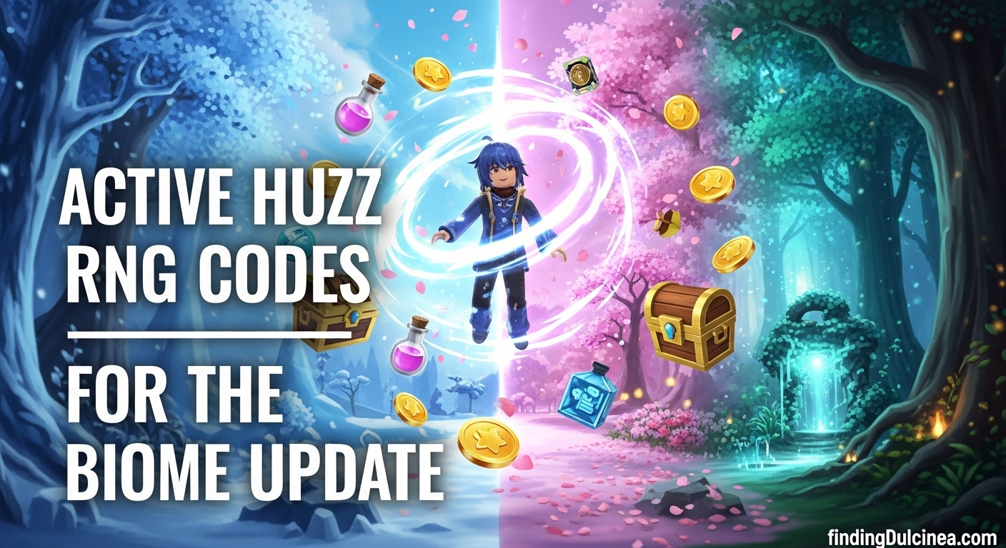 All Working Huzz RNG Codes (December 2025) for the Aura Update
