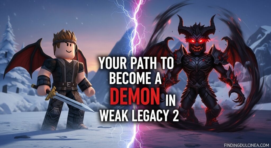 How to Become a Demon in Weak Legacy 2 (October 2025 Steps)
