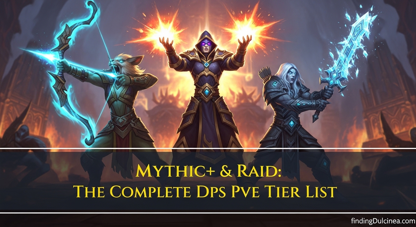 Best DPS PvE Tier List for WoW Raids & M+ November 2025