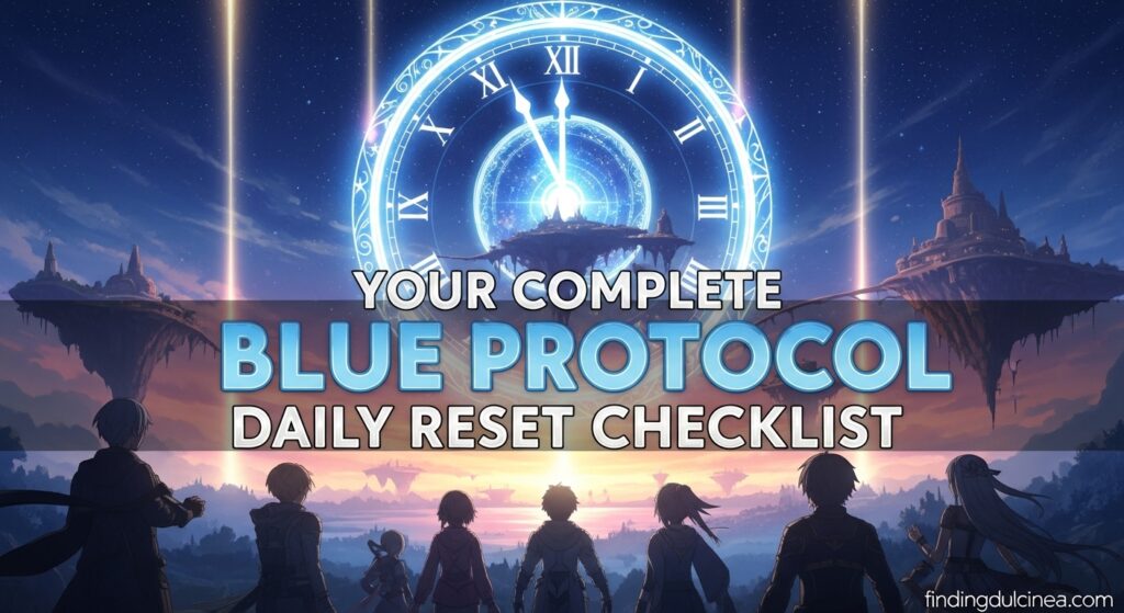 Blue Protocol Daily Reset Time & System Explained March 2026
