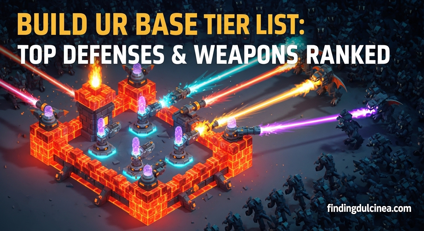 Top Build Ur Base Tier List for December 2025 - All Items Ranked