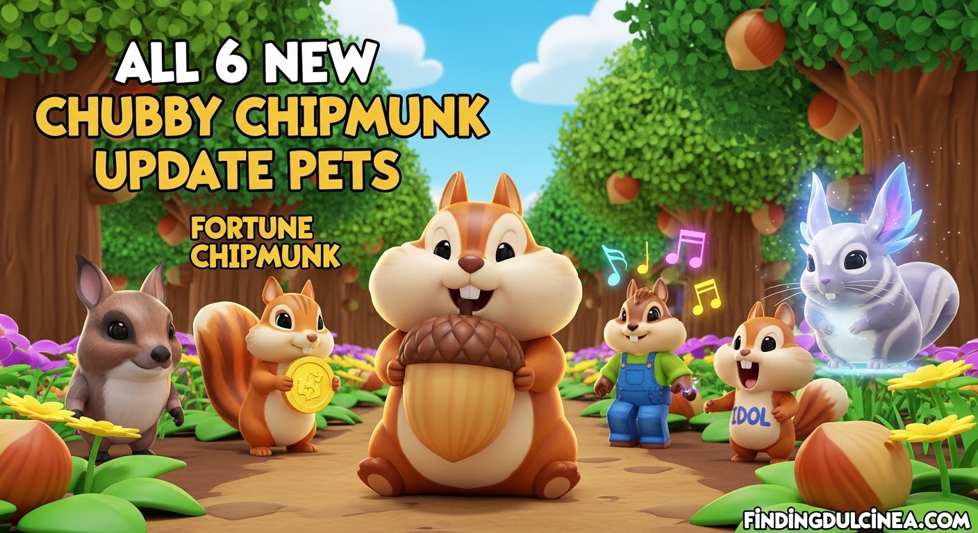 All 6 Chubby Chipmunk Update Pets & Abilities December 2025