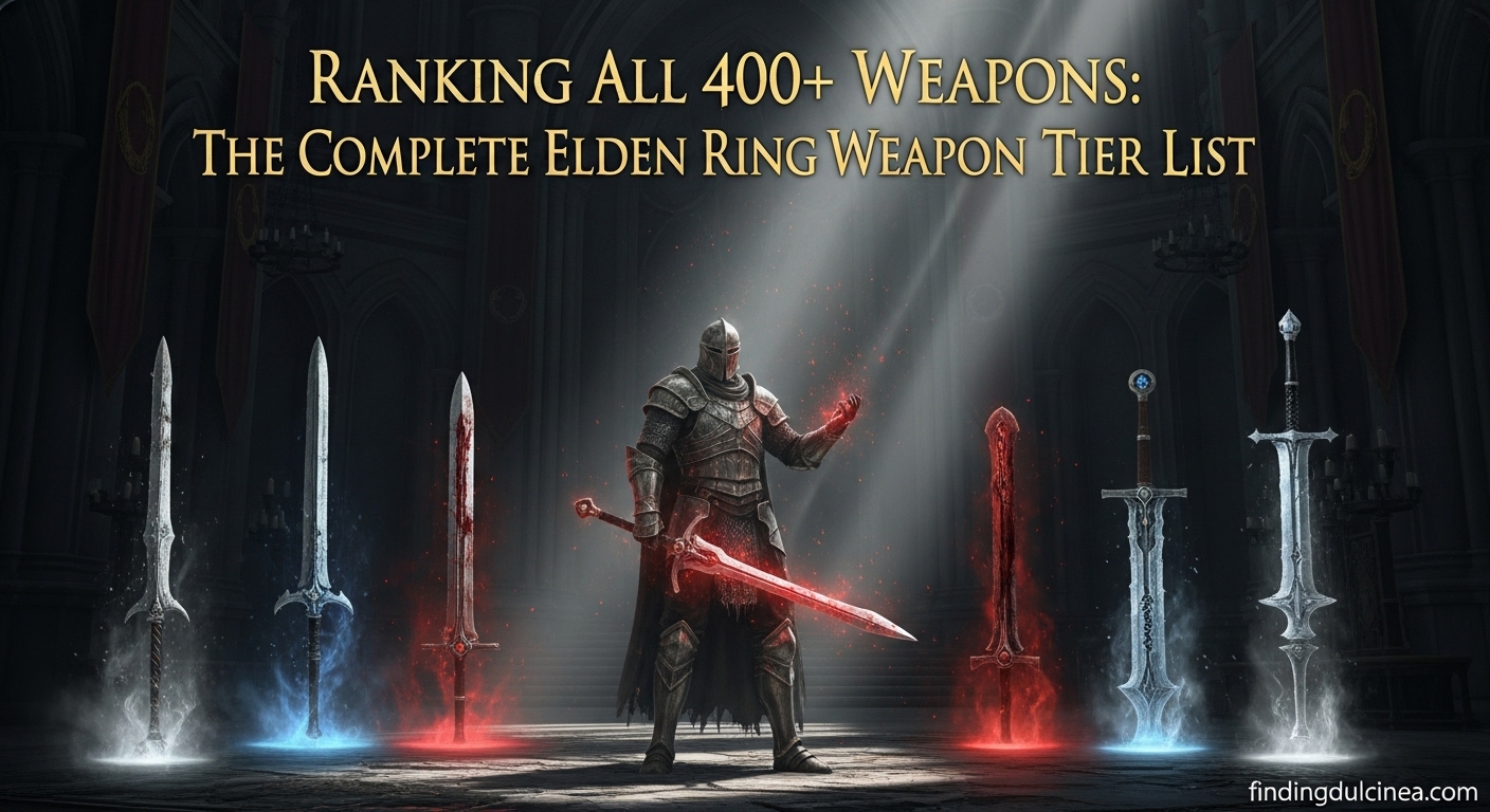 Elden Ring Weapon Tier List for December 2025: Top S-Tier Weapons