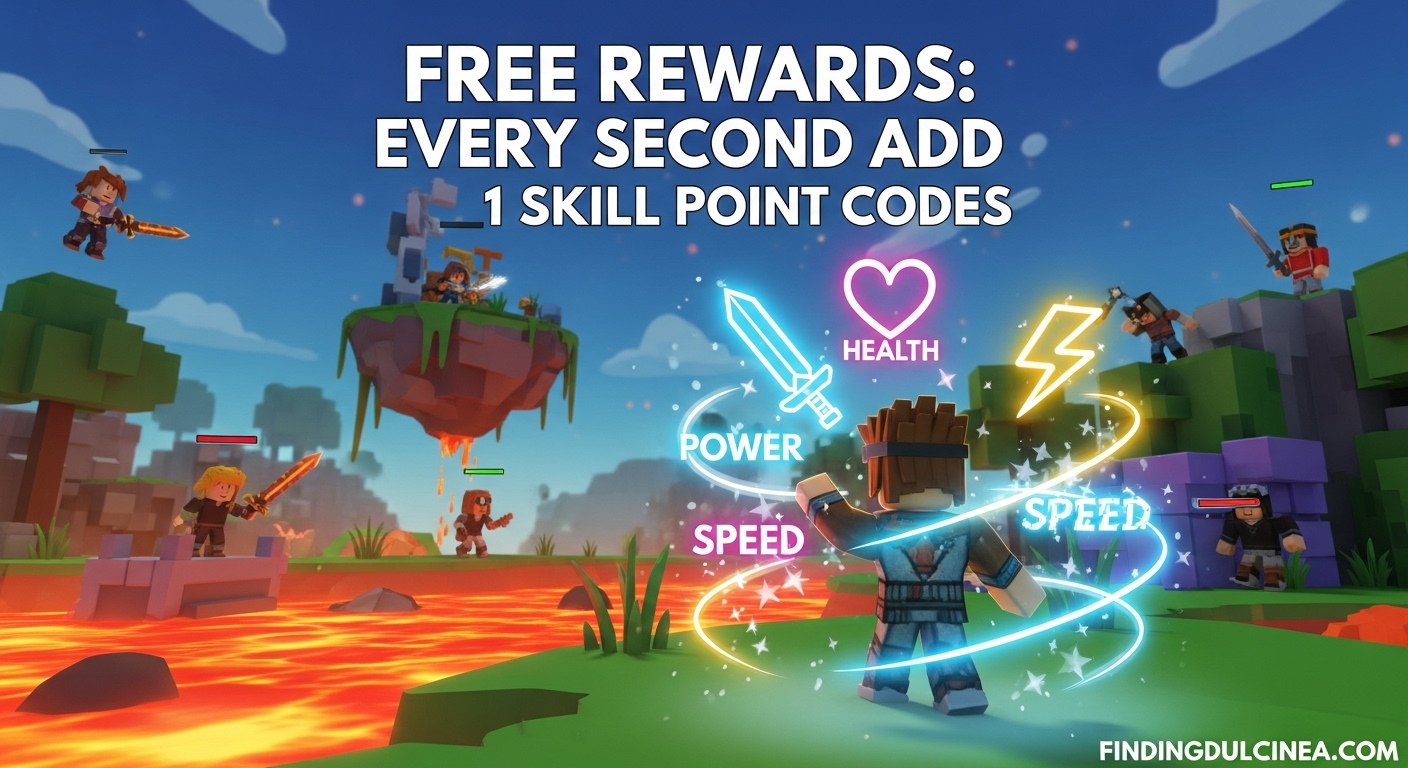 Active Every Second Add 1 Skill Point Codes (January 2026)