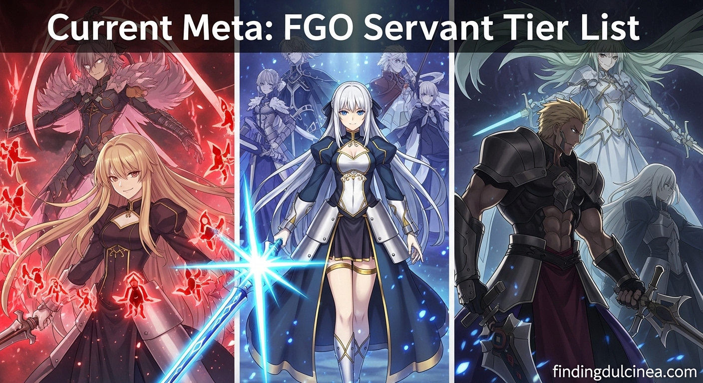 Complete FGO Servant Tier List (December 2025) EX & S-Tier Picks
