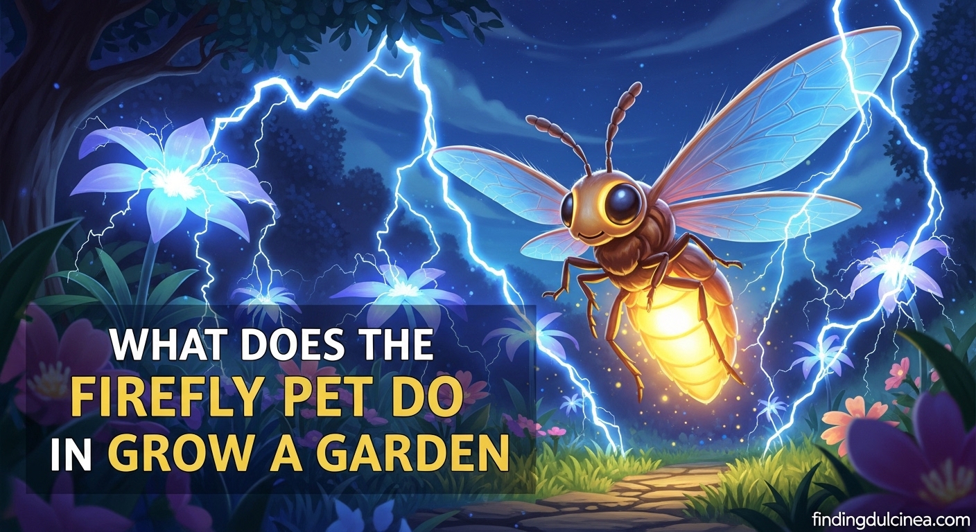 What Does the Firefly Pet Do in Grow a Garden? (December 2025)