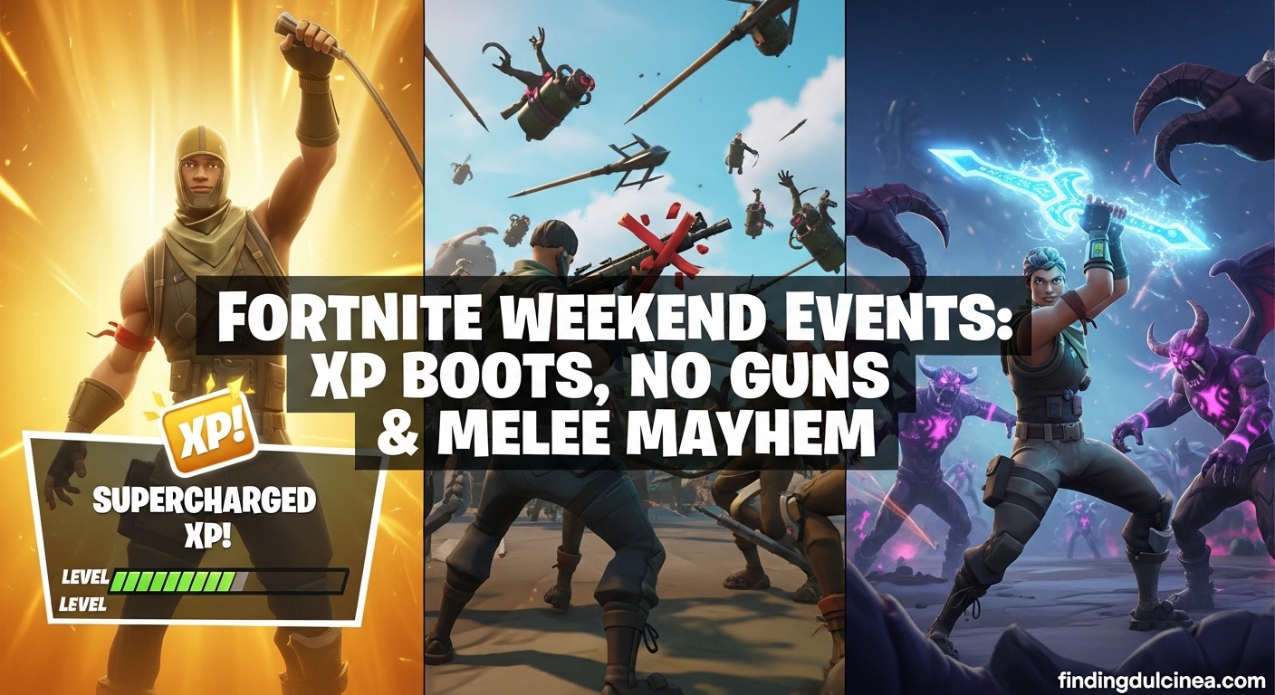 Fortnite Weekend Events December 2025: Supercharged XP & More