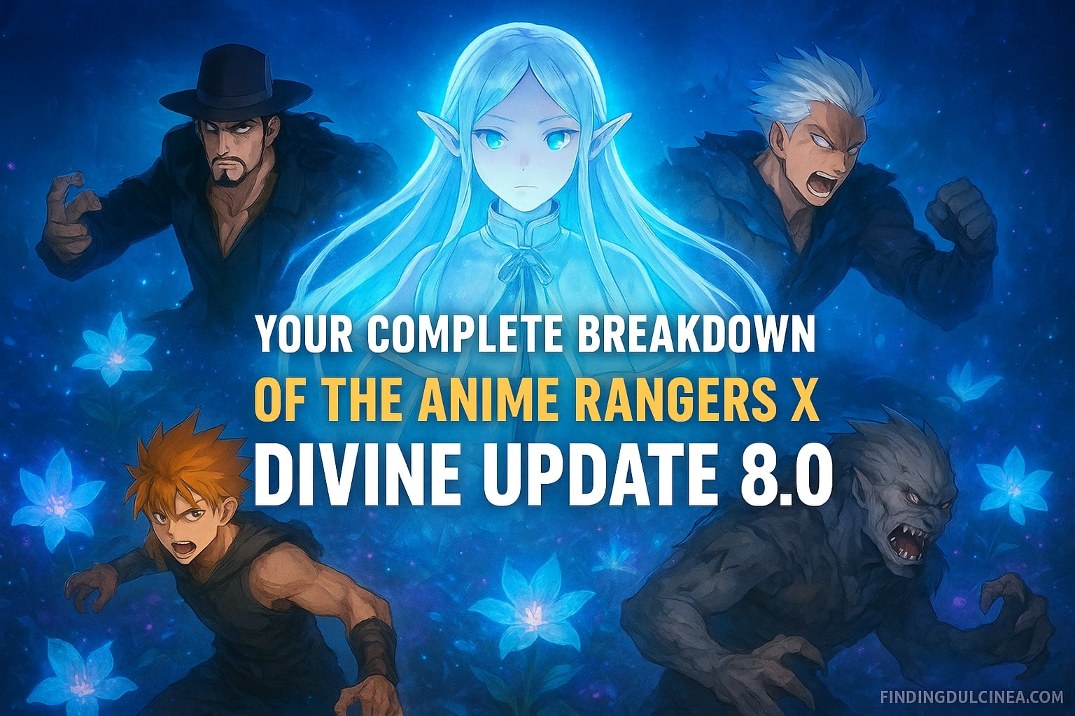 Frieren in Anime Rangers X Divine Update 8.0 Details October 2025