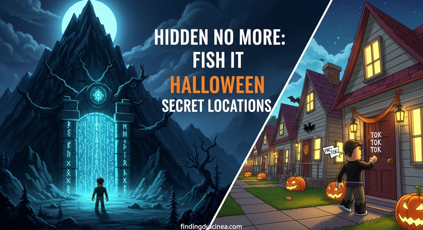 How to Get to Fish It Halloween Secret Locations (2026)