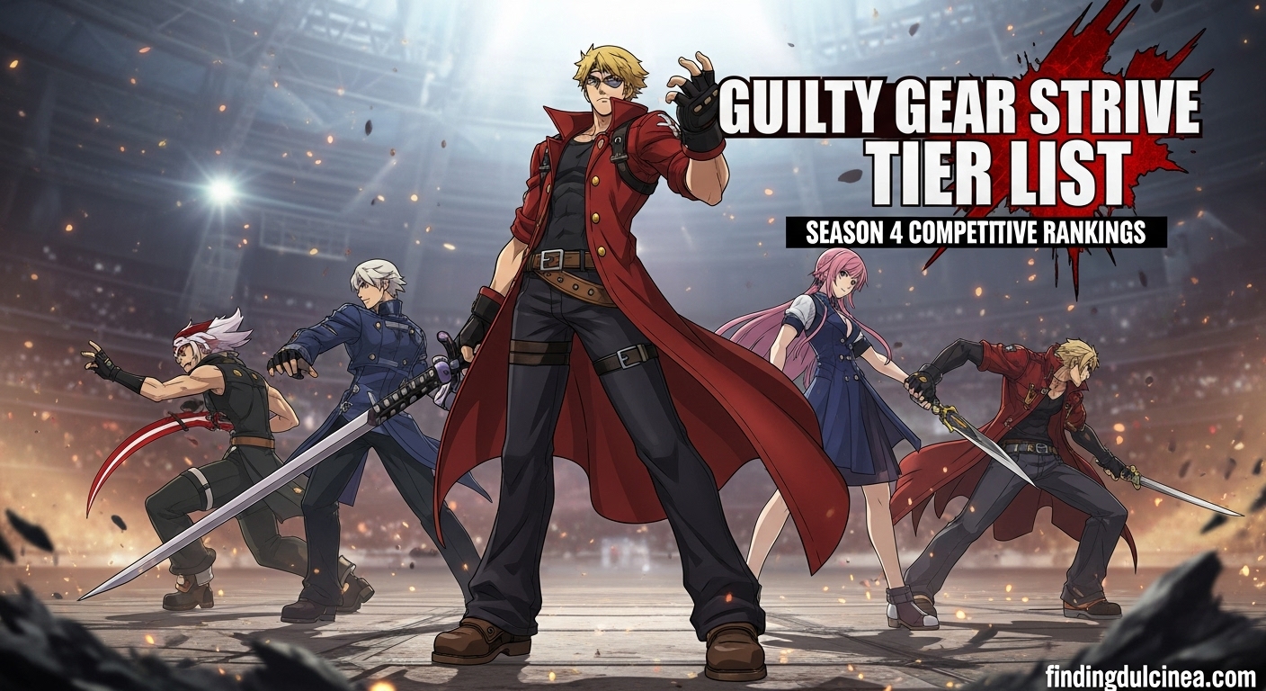 Guilty Gear Strive Tier List December 2025 - Season 4 Rankings