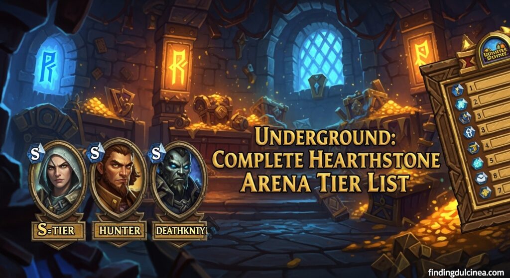 Hearthstone Arena Tier List October 2025 | Underground Rankings
